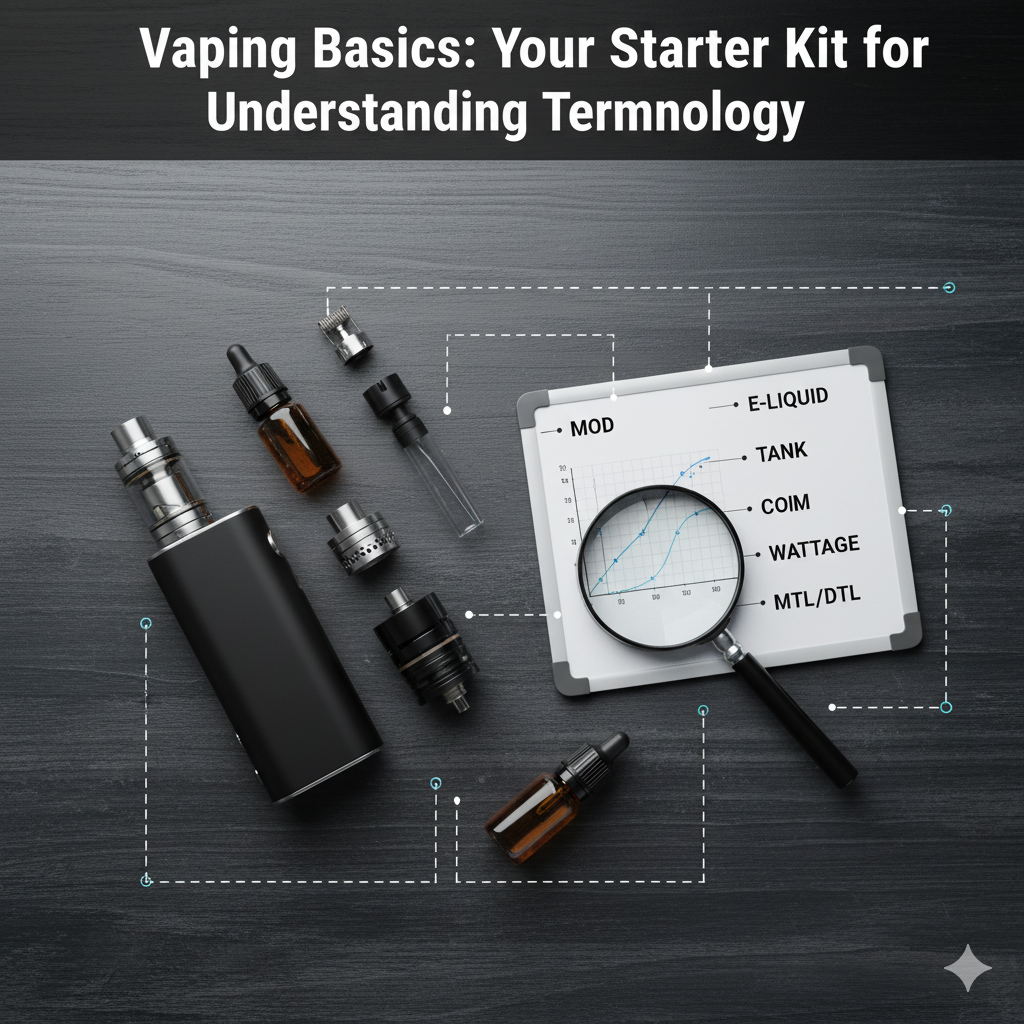Vaping Basics: Your Starter Kit for Understanding Terminology – Vape Cloud