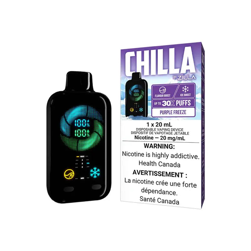 Chilla by Zilla - Purple Freeze | Vape Cloud Canada